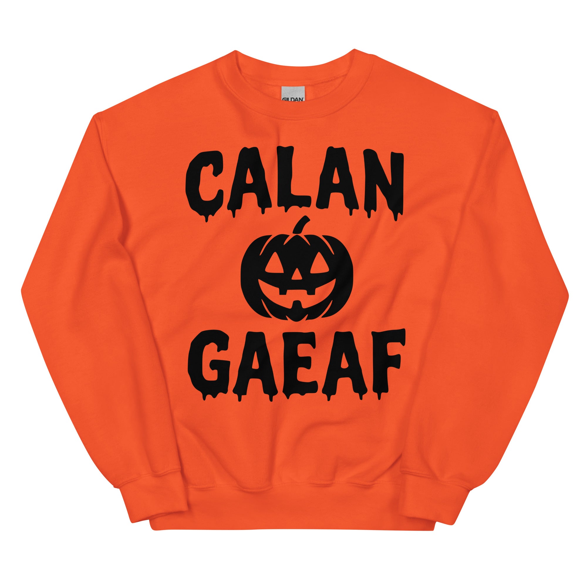 CALAN GAEAF - Halloween | Unisex Crewneck Sweatshirt – Dillad i Ddysgu